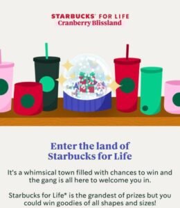 Starbucks for Life Instant Win Game!? - Mama Deals
