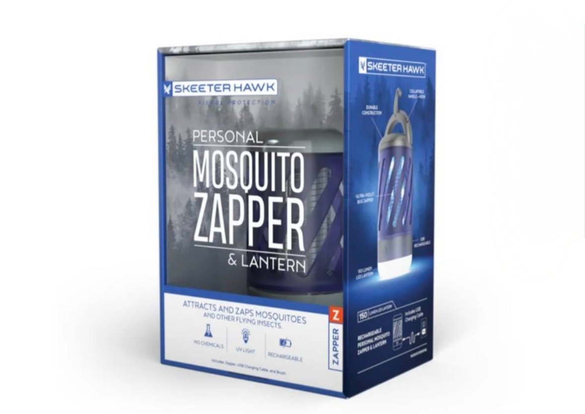 $8 Reg. $22 Skeeter Hawk Outdoor Mosquito Zapper with LED Lantern ...