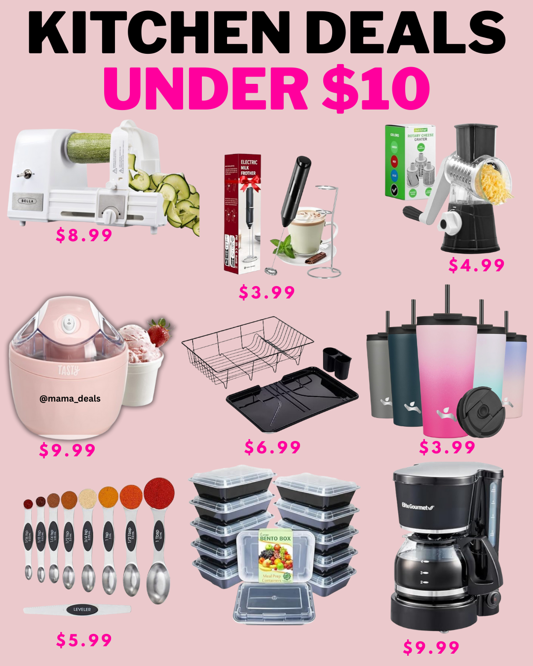 Kitchen Goodies For Less – Shop Discount Kitchen Essentials! - Mama Deals