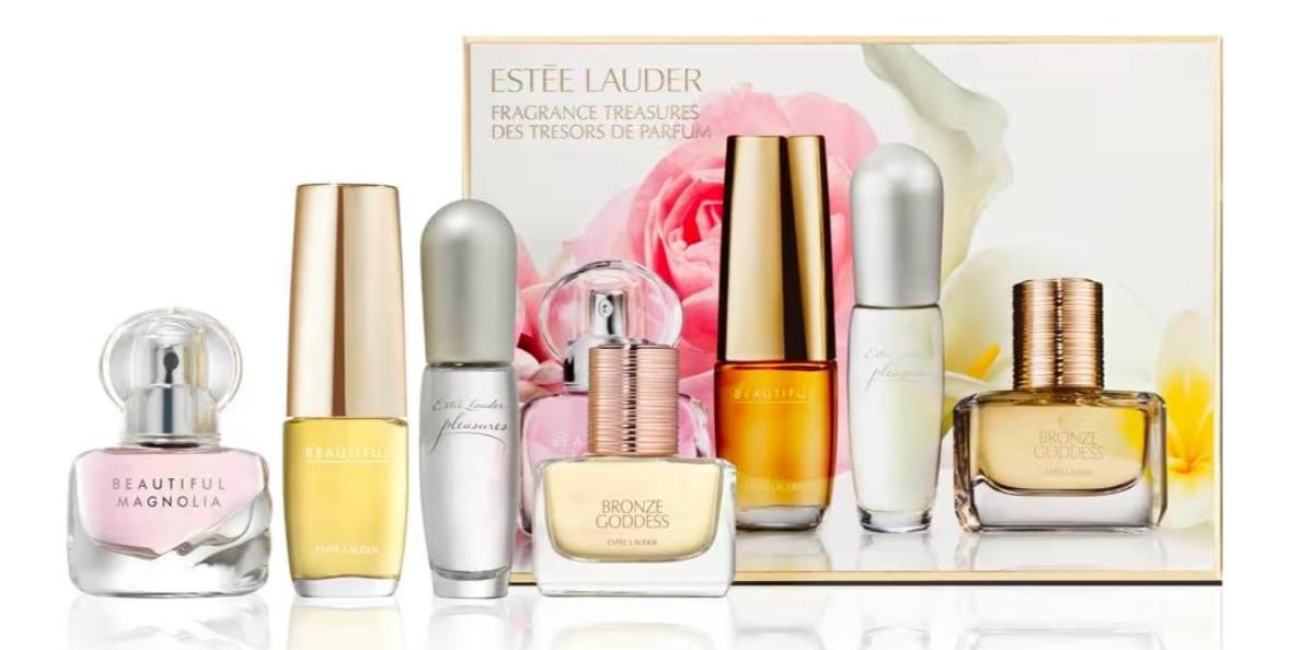$27 Reg $42 Estée Lauder Fragrance Treasures Travel Size Perfume Gift ...