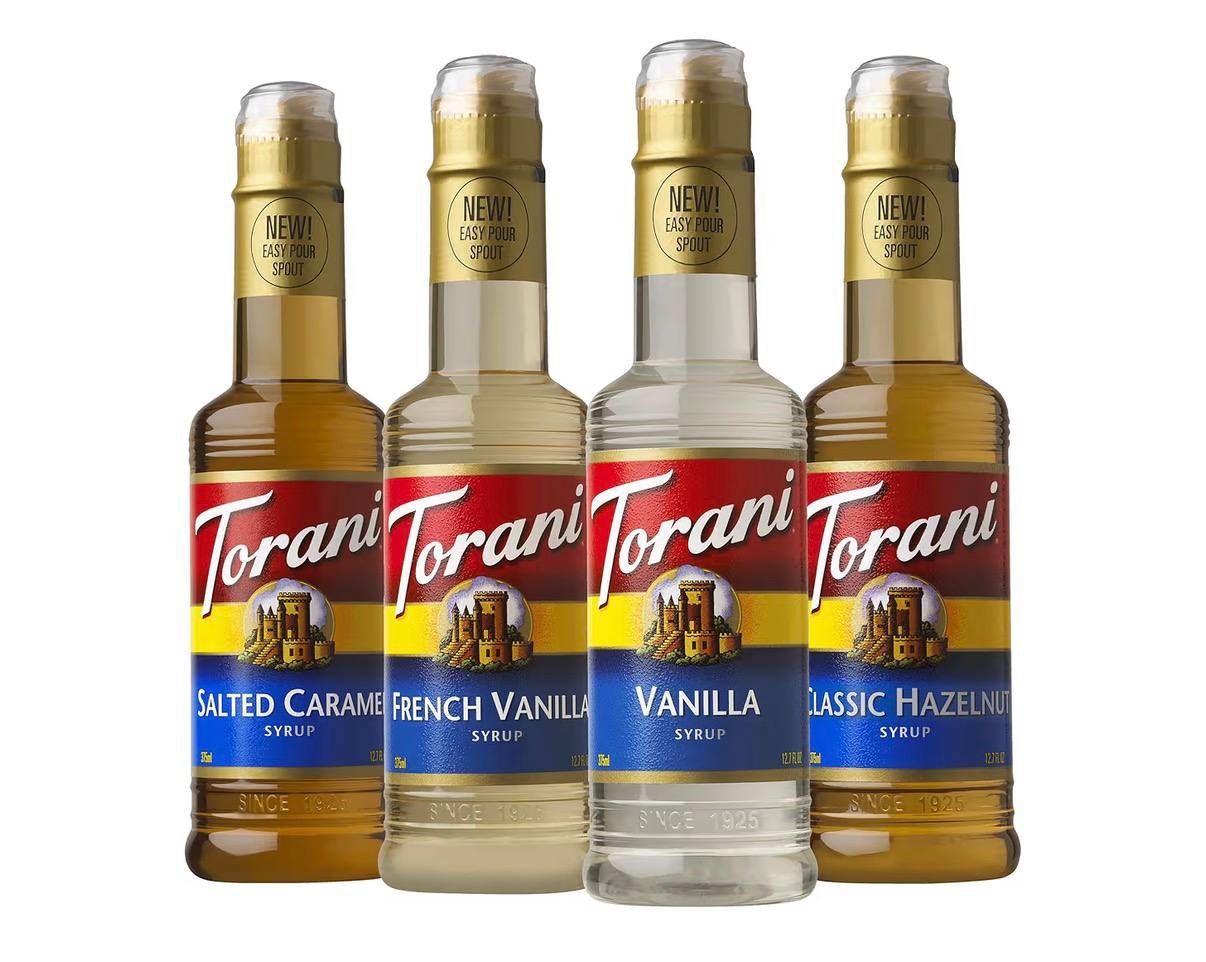 $13.xx Reg $18 Torani Flavored Drink Syrup Café Variety Pack (Set of 4 ...