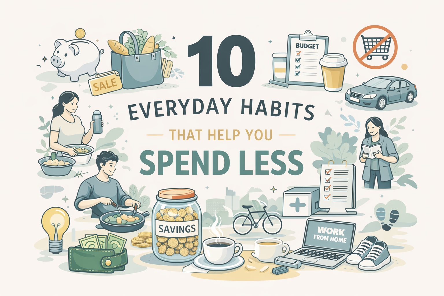 10 Everyday Habits That Help You Spend Less - Mama Deals