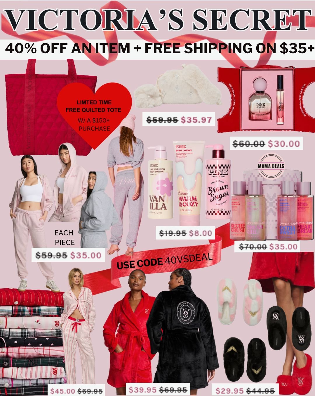 Today Only: 40% Off One Item at Victoria’s Secret with code 40VSDEAL ...