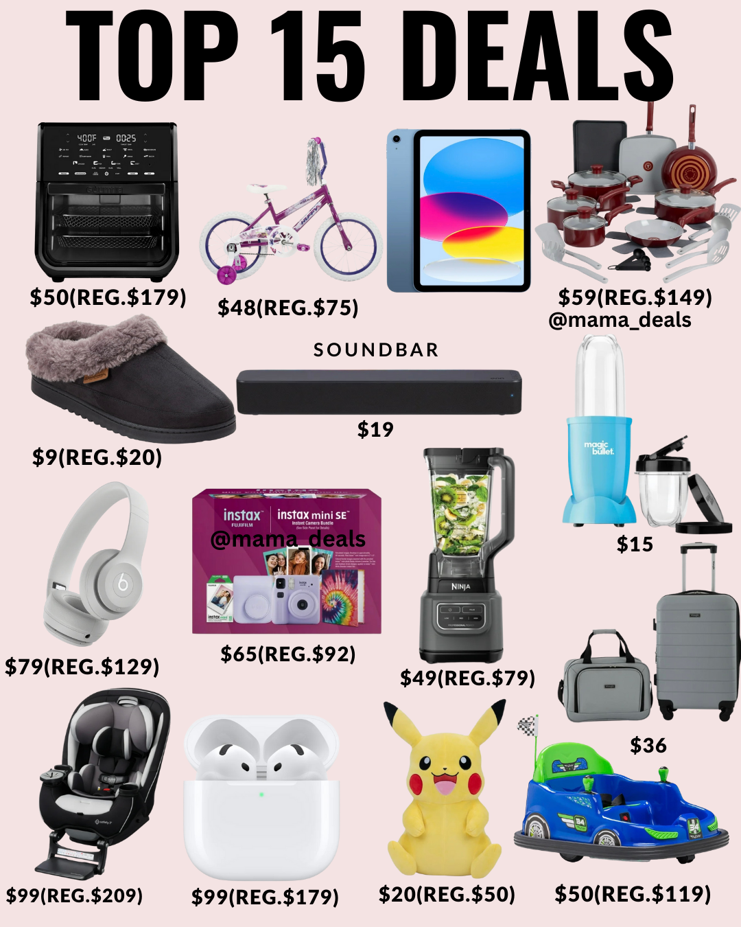 Top 15 Deals at Walmart - Mama Deals