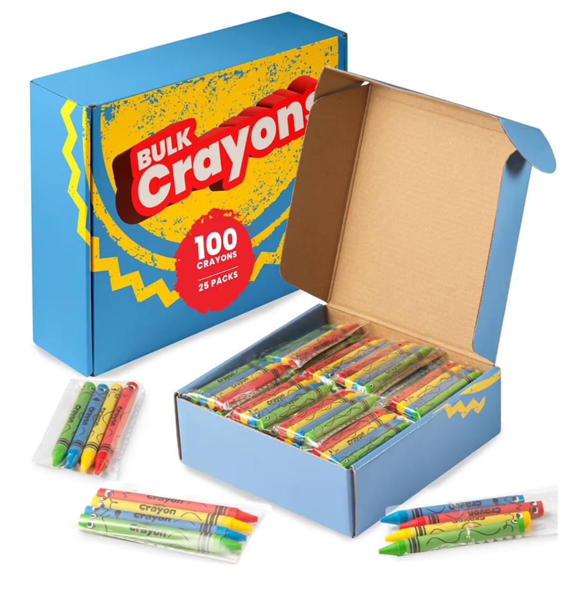 $8.xx Bulk Crayons 100-Pack (25 Sets of 4) at Amazon – Clip Coupon ...
