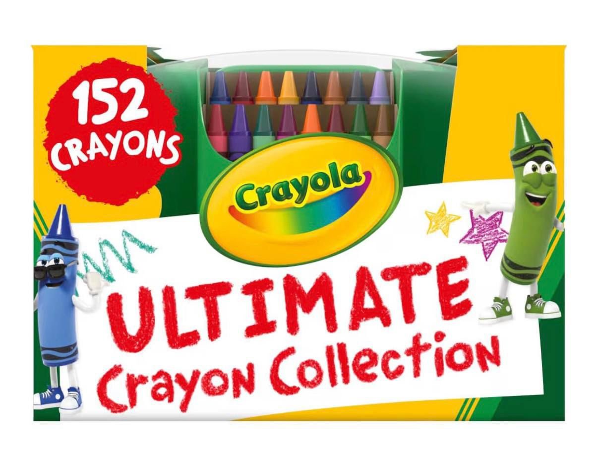 $13.xx (Reg. $19) Crayola Ultimate Crayon Box Collection 152 Count at ...