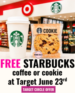 Target Circle Day Offer: Get a FREE Starbucks Coffee or Bullseye Cookie ...