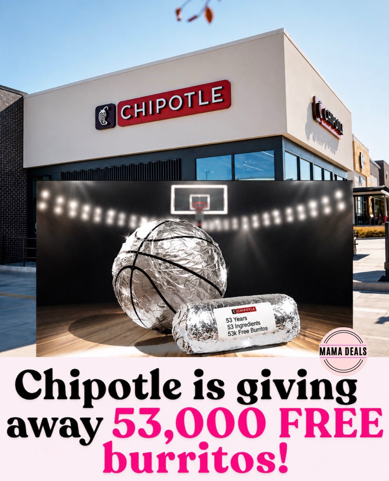 Chipotle Is Giving Away 53,000 Free Burritos During the Basketball ...