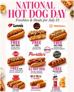 National Hot Dog Day 2026: The Best Freebies & Hot Dog Deals on July 15 ...