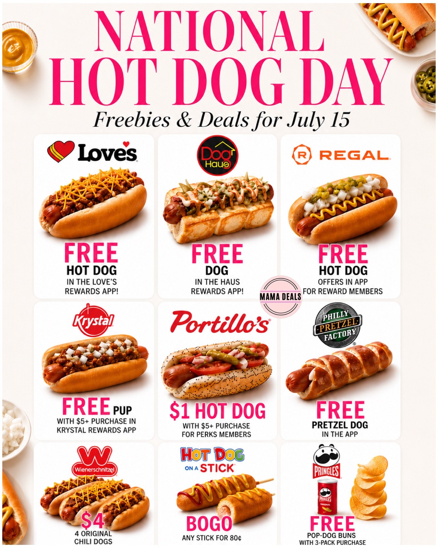 National Hot Dog Day 2026: The Best Freebies & Hot Dog Deals on July 15 ...